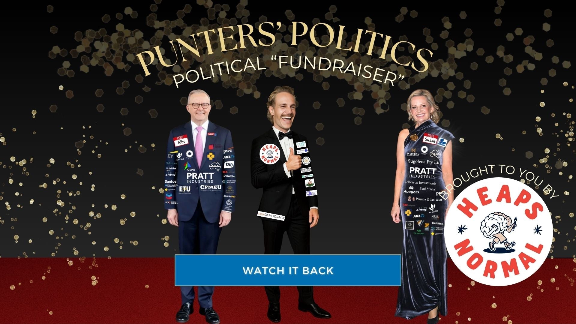 THE PUNTERS POLITICS POLITICAL FUNDRAISING DINNER! + Murdoch’s Playboo ...